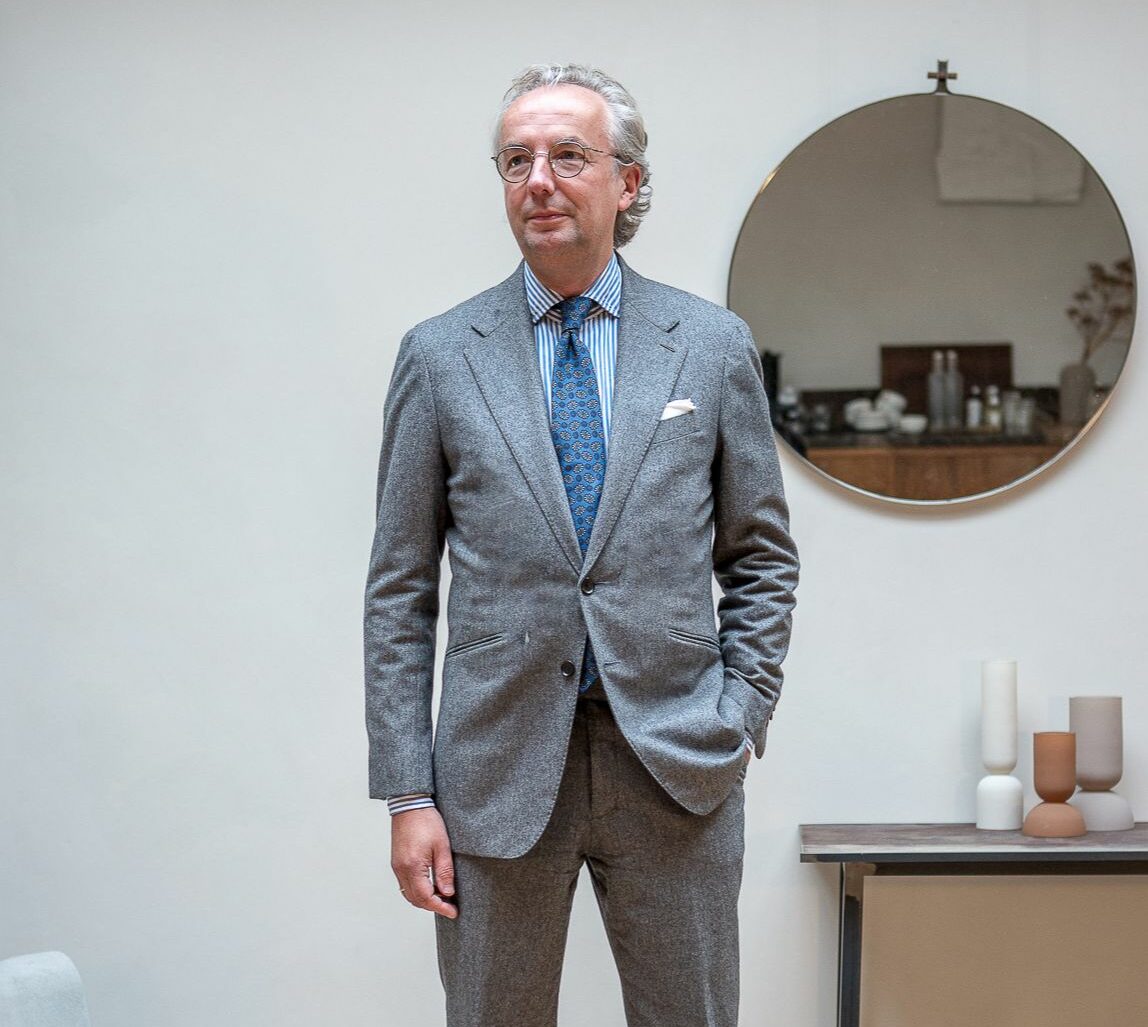 Het pak voor liefhebbers van stijl: het flannel pak - NEW TAILOR - Dé ...